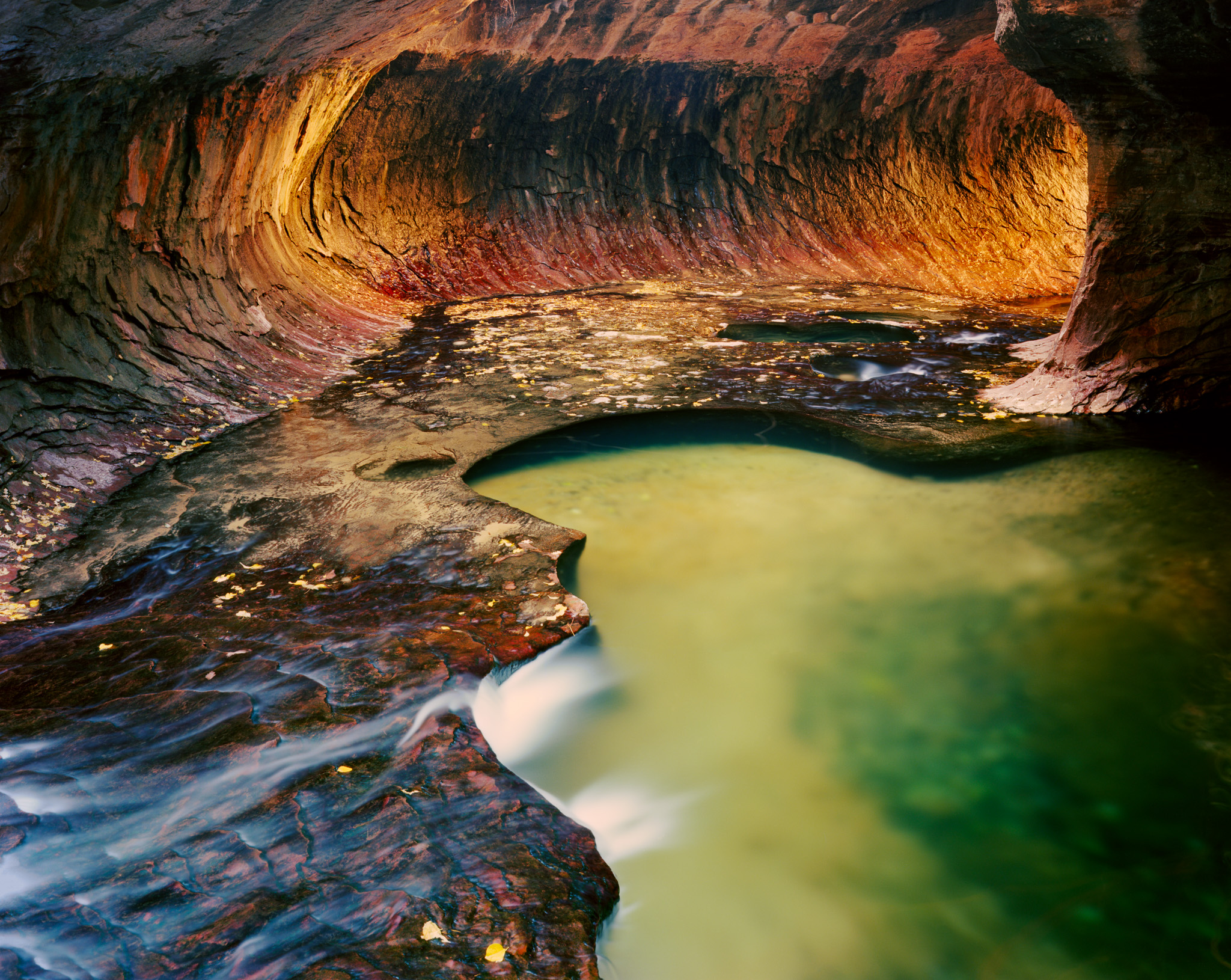 The Subway from the Left Fork Trailhead | Marty Quinn Photography